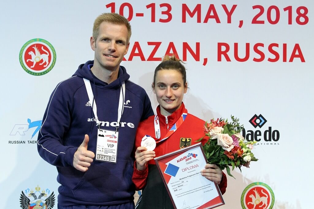 Taekwondo: EM-Bronze für Madeline Folgmann in Kazan - Olympiastützpunkt ...
