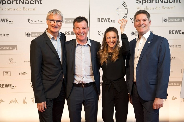 Jennifer Montag als Kölns Nachwuchs-Sportlerin des Jahres 2017 ...