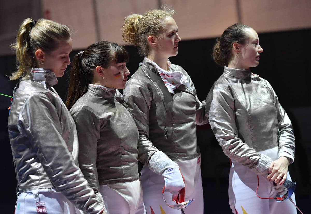 Fechten: Team-Silber für die deutschen Florettherren ...