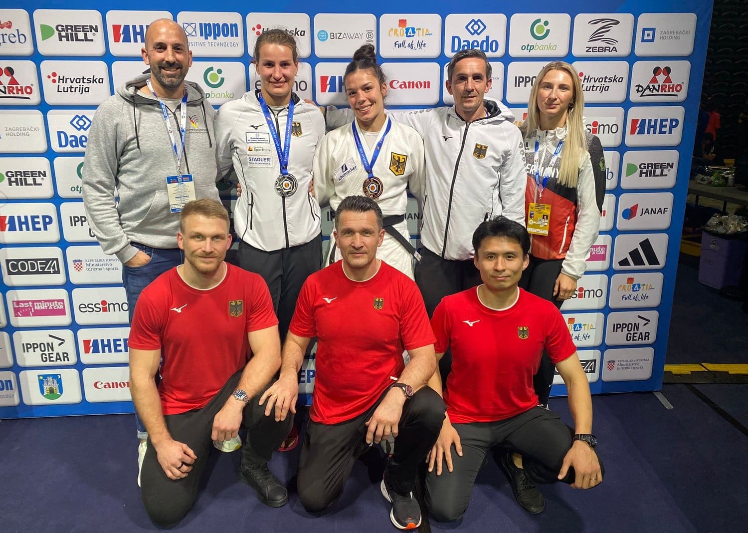 Judo-EM: Silber für Anna-Maria Wagner, Bronze für Alina Böhm und das ...
